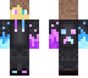 fire and blue fire boy | Minecraft Skins