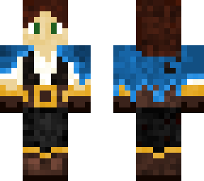 Blue Cape | Minecraft Skin
