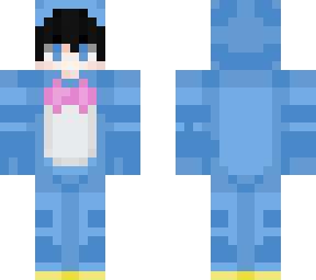 Cute Tuxedosam Boy onesie | Minecraft Skin