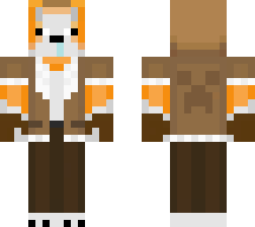 Minecraft Derp Fox Skin