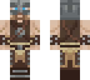 Dragonborn Male - Xbox 360 The Elder Scrolls V: Skyrim | Minecraft Skin