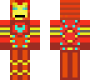 iron man skin | Minecraft Skin