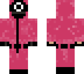 Pink Soldier (Circle) | Minecraft Skin