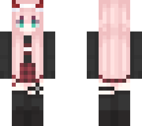 zero two | Minecraft Skins