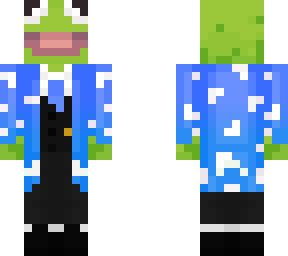 kermit in suit | Minecraft Skins