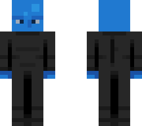 A blue man | Minecraft Skin
