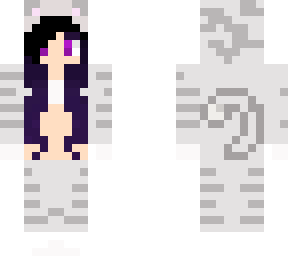purple cat girl | Minecraft Skins