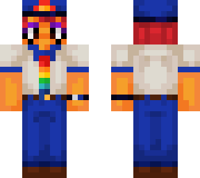 Eddie Dear from Welcome Home! | Minecraft Skin