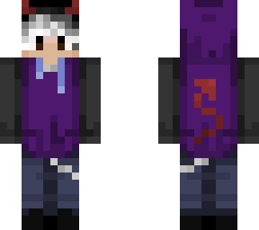 Emo demon boy | Minecraft Skin