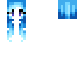 Female HB - Blue Ice Fade | Minecraft Skin