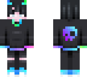 Neon eboy skin | Minecraft Skin