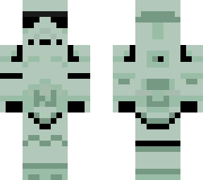 Project black wing-death trooper (zombie stormtrooper) | Minecraft Skin