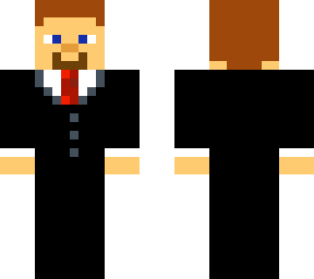 cartoon suit steve | Minecraft Skins