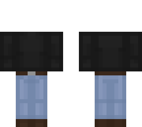 Black Turtleneck Outfit | Minecraft Skin