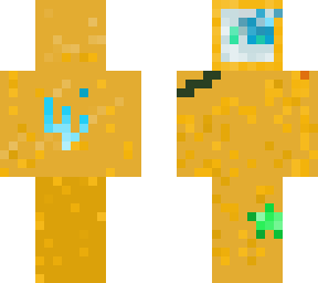 Diver with Starfish | Minecraft Skin