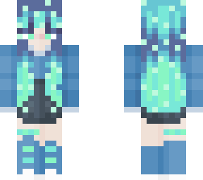 Glow squid | Minecraft Skin