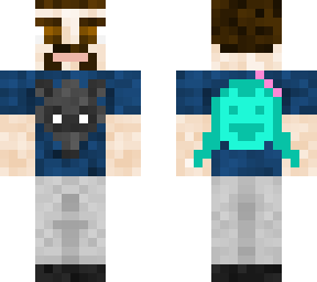 Marco the raccoon dudebro | Minecraft Skin