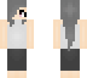Skeleton-chan (Dangoheart) | Minecraft Skin