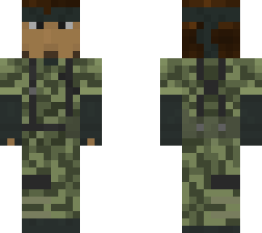 solid snake | Minecraft Skins