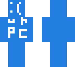 blue screen | Minecraft Skins
