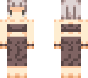 Minecraft Silverfish Girl Skin