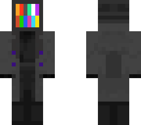 Corrupted TV Walker by the Void | Minecraft Skin