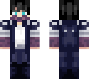 dabi black hair | Minecraft Skin
