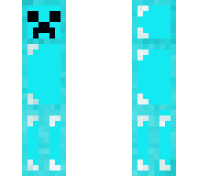 Diamond creeper | Minecraft Skin
