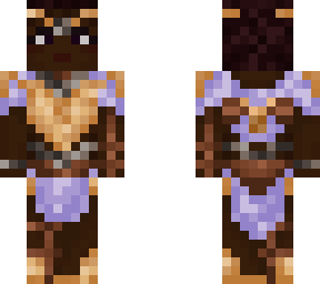 Gold Warrior Girl | Minecraft Skin