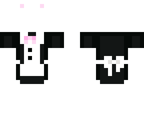 Maid Costume Template | Minecraft Skin