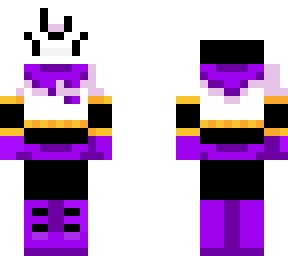Papyrus as Waluigi | Minecraft Skin