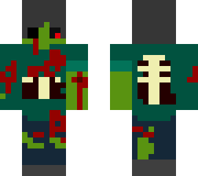 Pathogen X - Stage 2 | Minecraft Skin