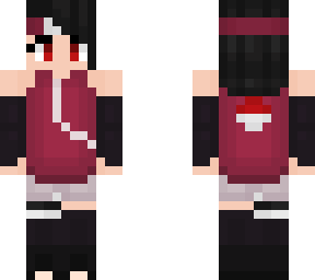 Sarada Uchiha 'Sharingan' / Boruto (Credit Me If Share) | Minecraft Skin