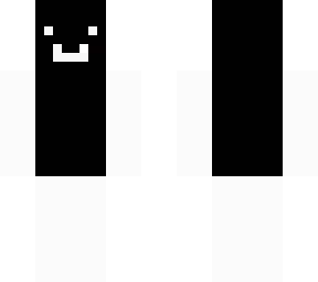 Black smiley Guy | Minecraft Skin