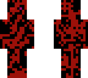 Courupt steve from scary survival | Minecraft Skin