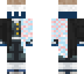 Custom Demon Slayer OC | Minecraft Skin