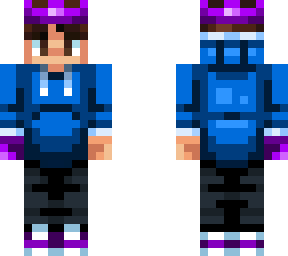 Glitchrocube hive style | Minecraft Skin