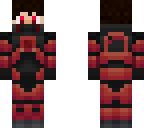 HEV MK IV Maroon red | Minecraft Skin