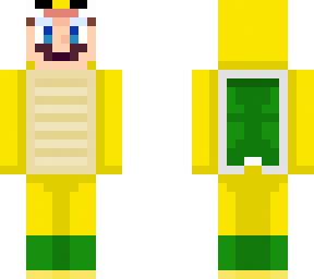 Mario Dressed Up As A Koopa | Minecraft Skin
