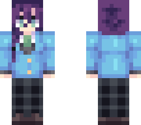 mayoi yumenosaki update | Minecraft Skin