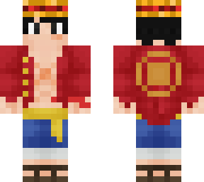 Monkey D. Luffy | Minecraft Skin