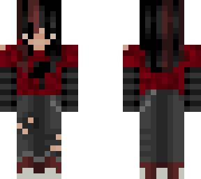 red emo | Minecraft Skin