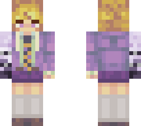 Yoshikage kira (female) | Minecraft Skin