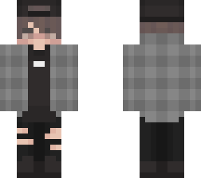 Minecraft Backwards Hat Skin