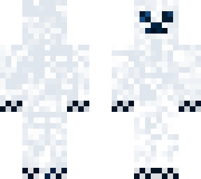 Blue creeper | Minecraft Skin