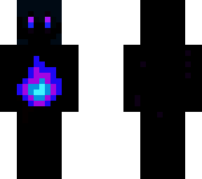 blue/purple fire | Minecraft Skin