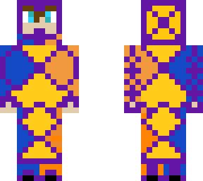 fire and water boy | Minecraft Skins