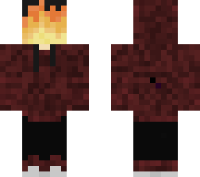 Flame Face | Minecraft Skin