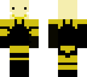 yellow Axolotl | Minecraft Skin
