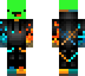Ice and fire turtle | Minecraft Skin